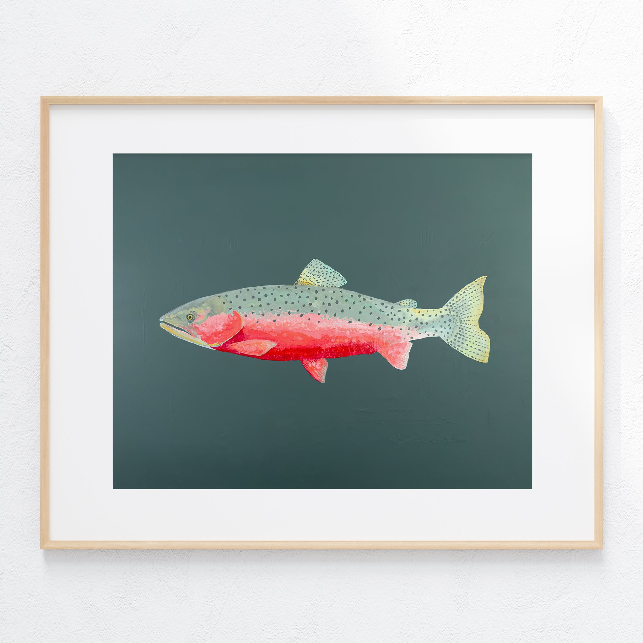 "Carl the Cutthroat Trout" Fine Art Print – Hannah Ervick Art