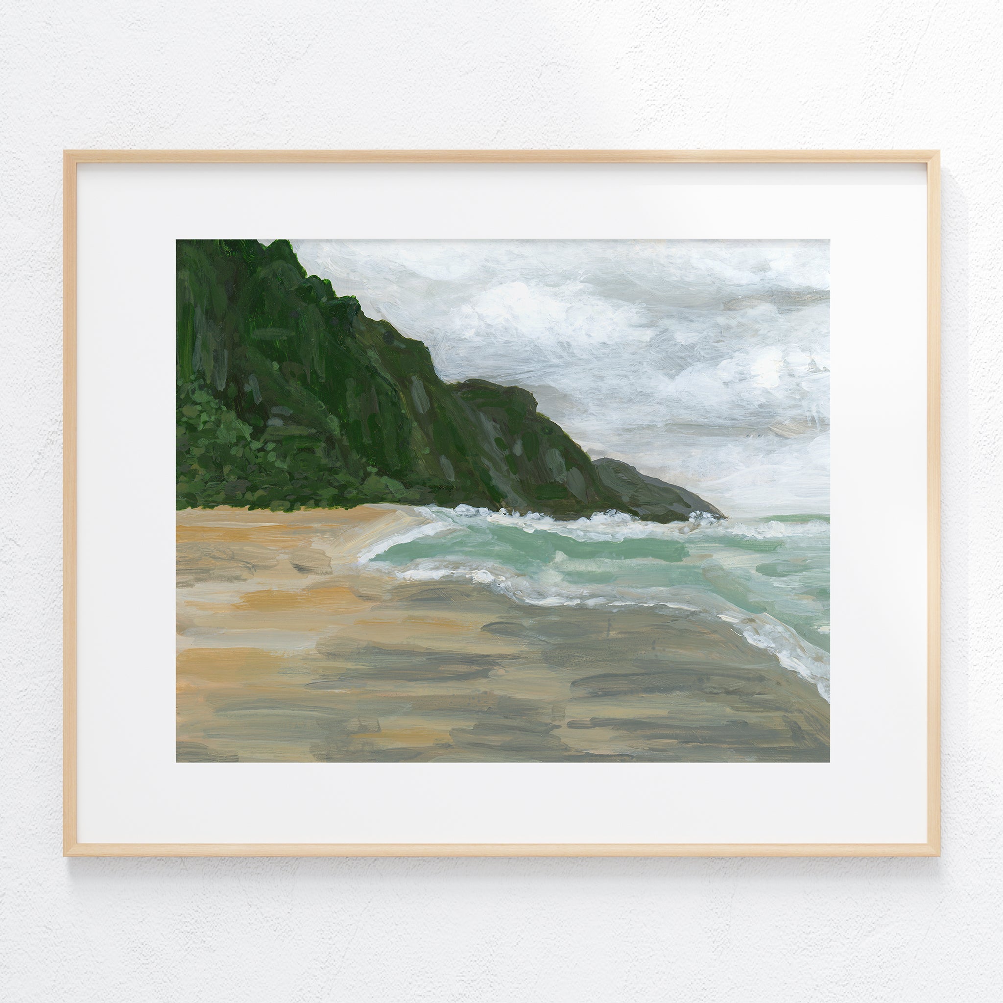 "Kauai Cliffs" Fine Art Print – Hannah Ervick Art